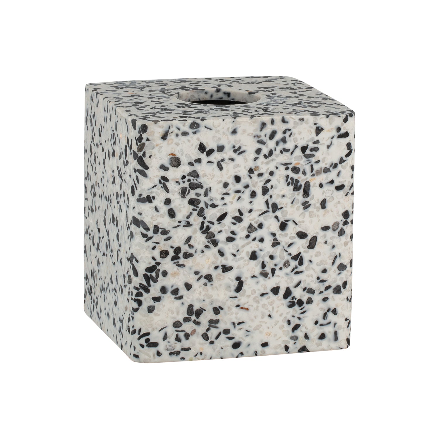 Terrazzo Boutique Tissue Box Cover | Stylish Bathroom Accessory