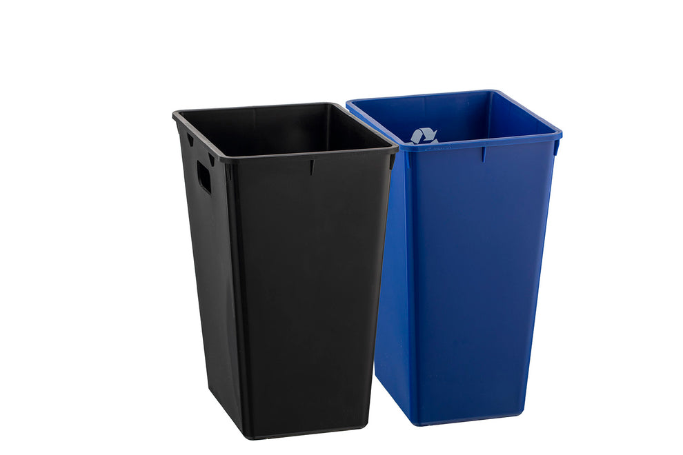 Wastebasket Liner: Cordoba Recycle Liner w/ Lip | Erwyn Products