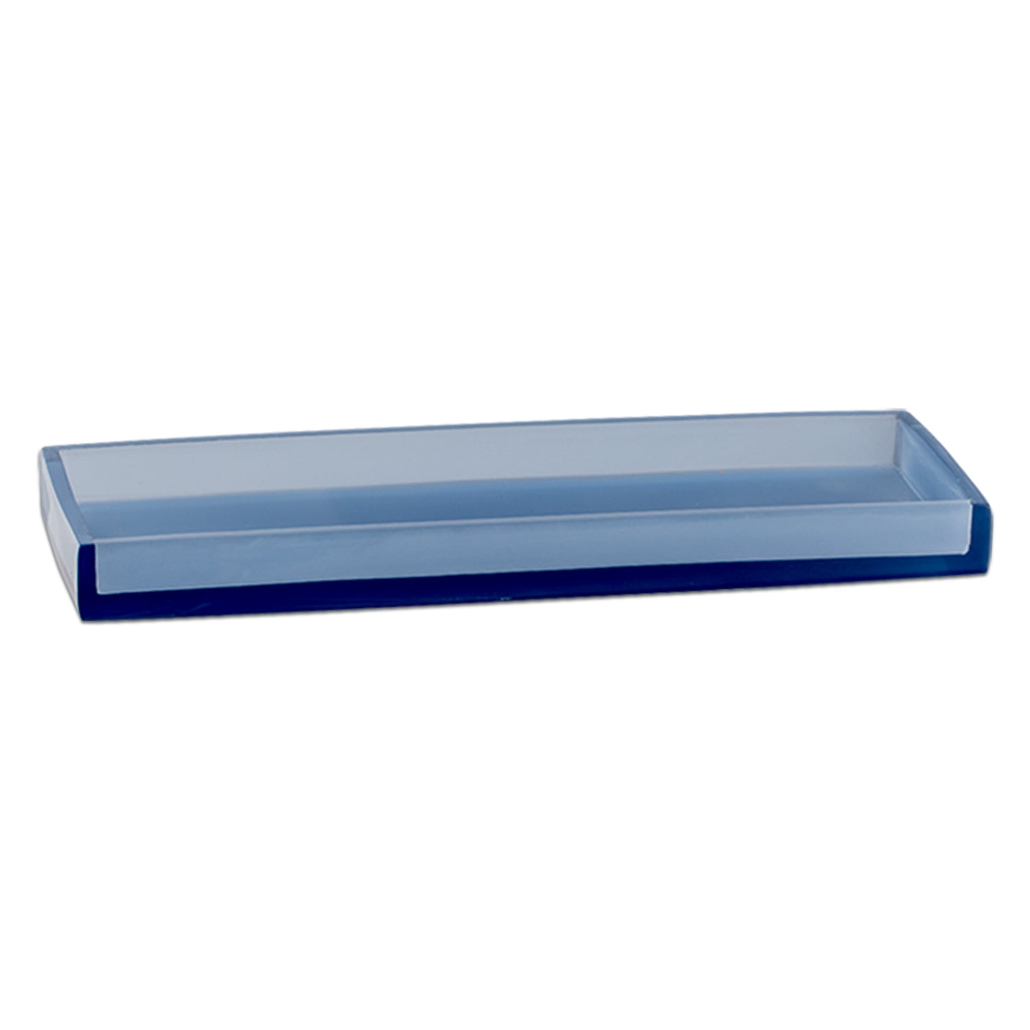 Blue Glacier Amenity Tray | Bathroom Organization | Erwyn Products