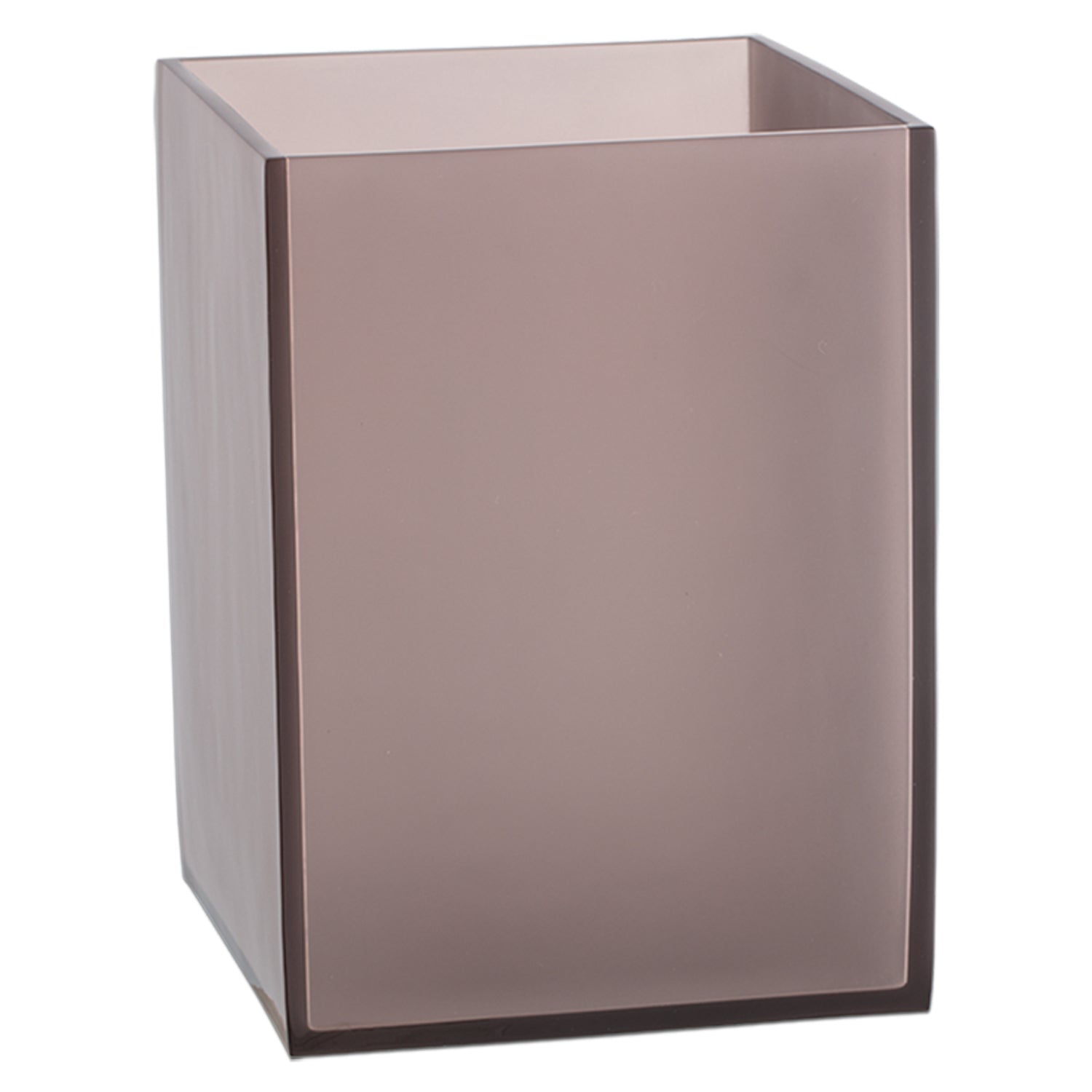 Purple 8qt Square Wastebasket | Compact Trash Bin | Erwyn Products