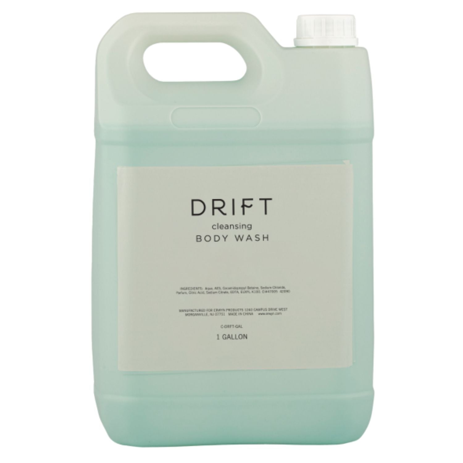 DRIFT 1 Gallon Body Wash | Perfect for Hotel Settings | Erwyn Products